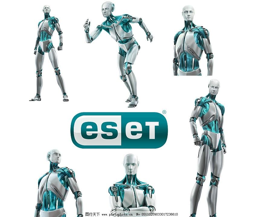 ESET机器人图片_其他_其他-图行天下素材网